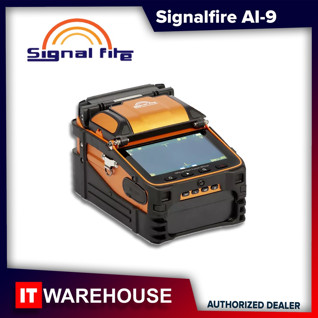 Signalfire AI-9 Fusion Splicer Kit - Automatic 5-Seconds Fiber Power ...