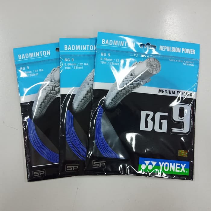 Original BG 9 Repulsion Power Badminton Racket Strings | Shopee Philippines