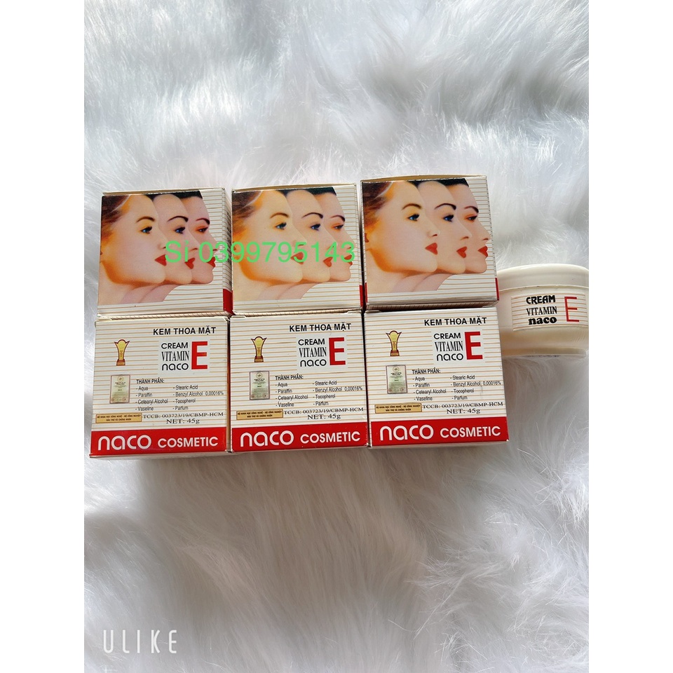Combo 6 boxes of NACO vitamin E ice cream on three faces | Shopee ...