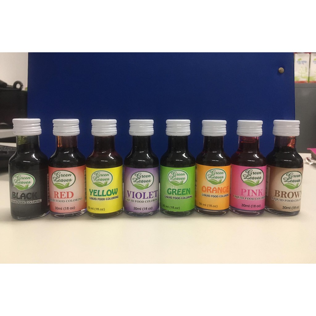 Green Leaves Liquid Food Color 30ml | Shopee Philippines