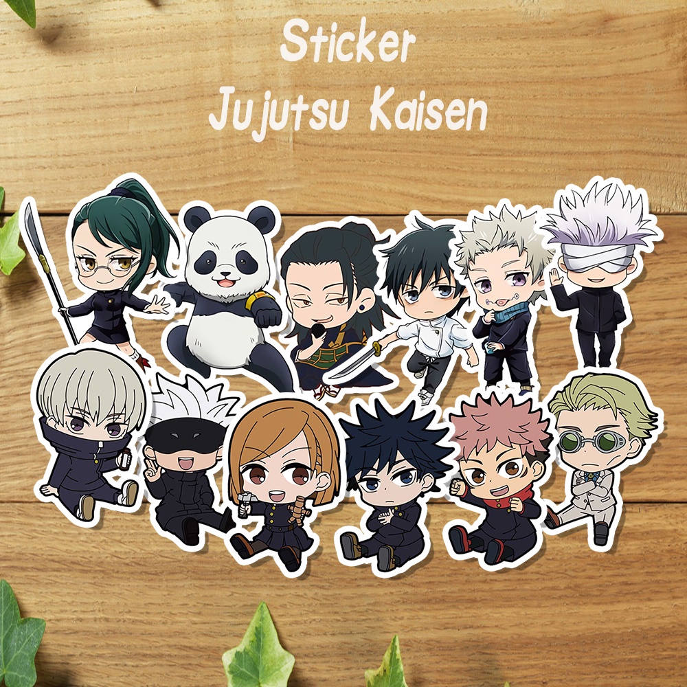 Jujutsu Kaisen Anime Sticker/Gojo Satoru Pack Sticker (6Pcs) | Shopee ...