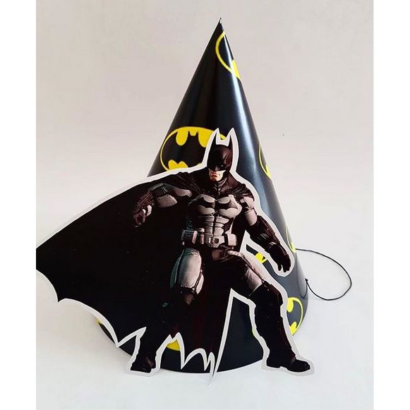 Batman lego Birthday Hat/Batman lego Birthday Hat/Batman lego Cone Hat ...