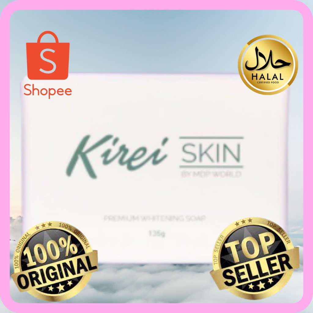 Kirei Skin Premium Whitening Soap (135g) | Shopee Philippines