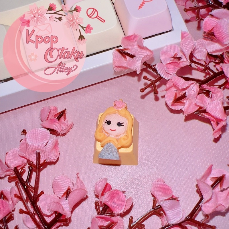 Disney Princess Collection Artisan Keycaps | Kpop Otaku Alley Keycaps ...