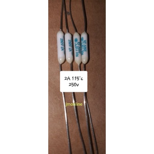 2A 115'c 250v Thermal fuse for electric fan 3 pcs | Shopee Philippines