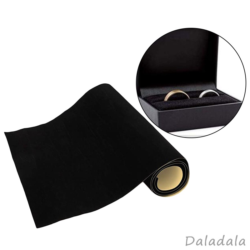 1 Roll Self Adhesive Velvet Flocking Liner, Adhesive Sheets for Art ...