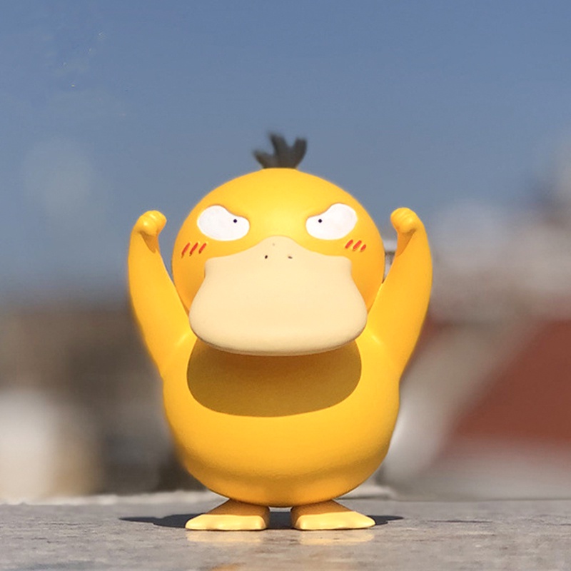 Anime Pokemon Psyduck Pvc Figure Cartoon Action Figure Collection Toys ...