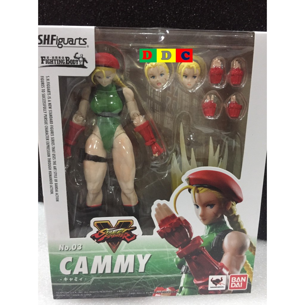 BANDAI S.H. FIGUARTS STREET FIGHTER CAMMY ACTION FIGURE | Shopee Philippines