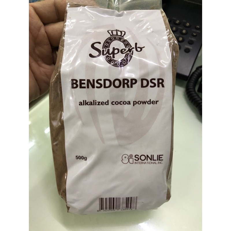 Superb alkalized cocoa powder 500g April 14, 2026 100% Bensdorp DSR ...