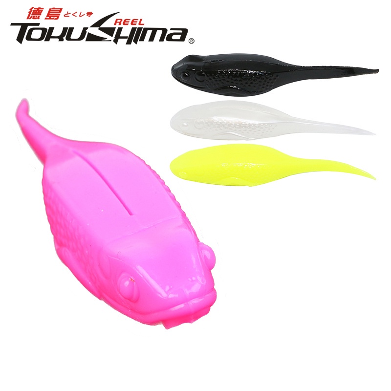 6pcs Soft Floating/Sinking PVC Baits Soft Lure Swimbait for Trout ...