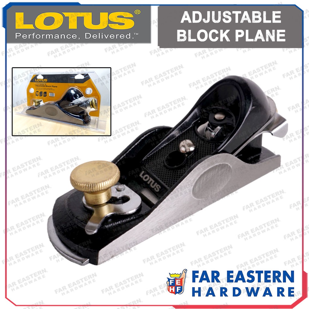LOTUS Smoothing Block Plane Adjustable Planer LTHT65BPX LTHT | Shopee ...
