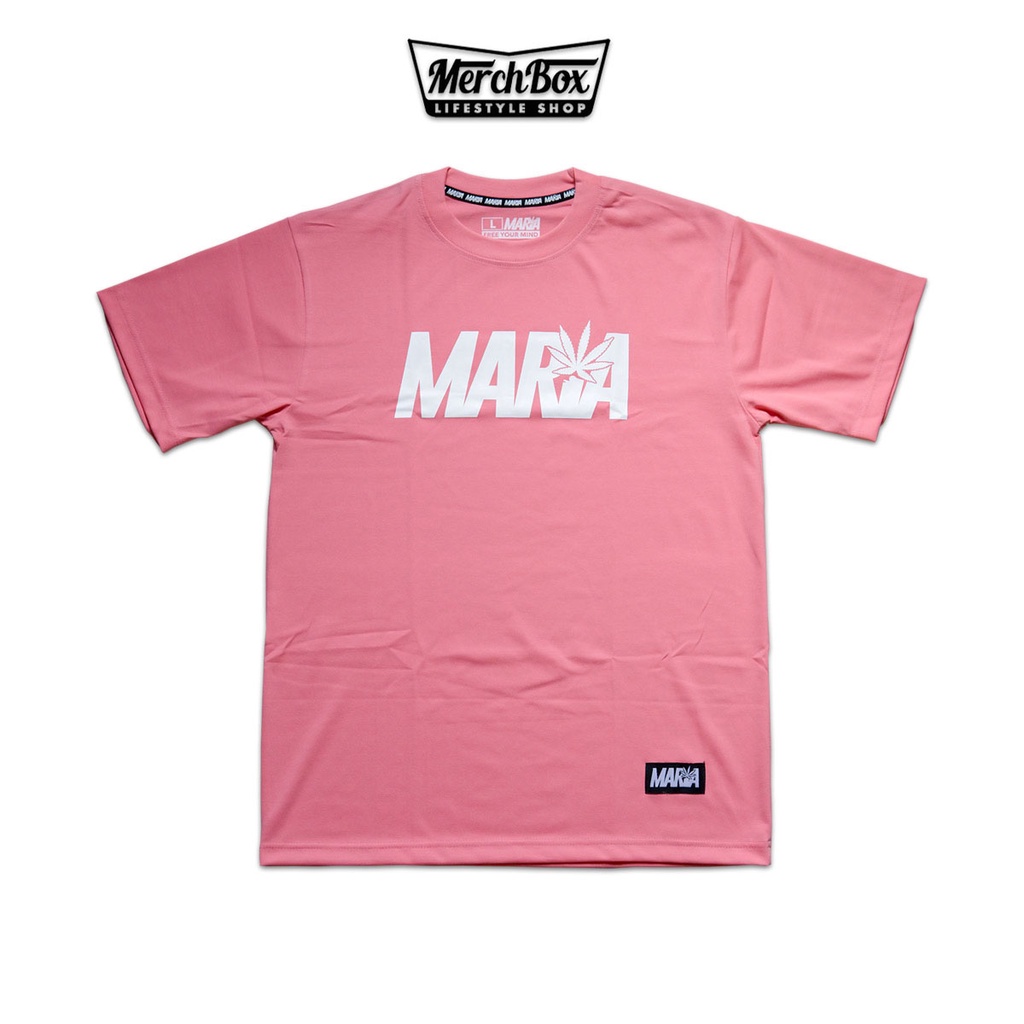 MARIA LOGO TEE (MELON PEACH/TSHIRT) | Shopee Philippines