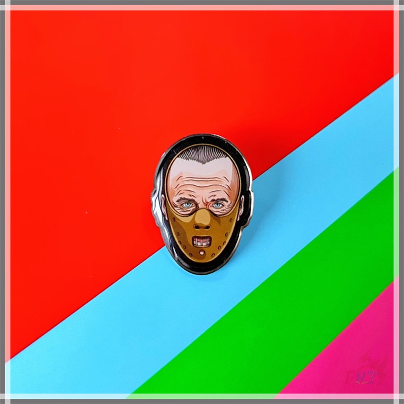 Hannibal Mask - The Silence of The Lambs Brooches ★ 1Pc Classic ...