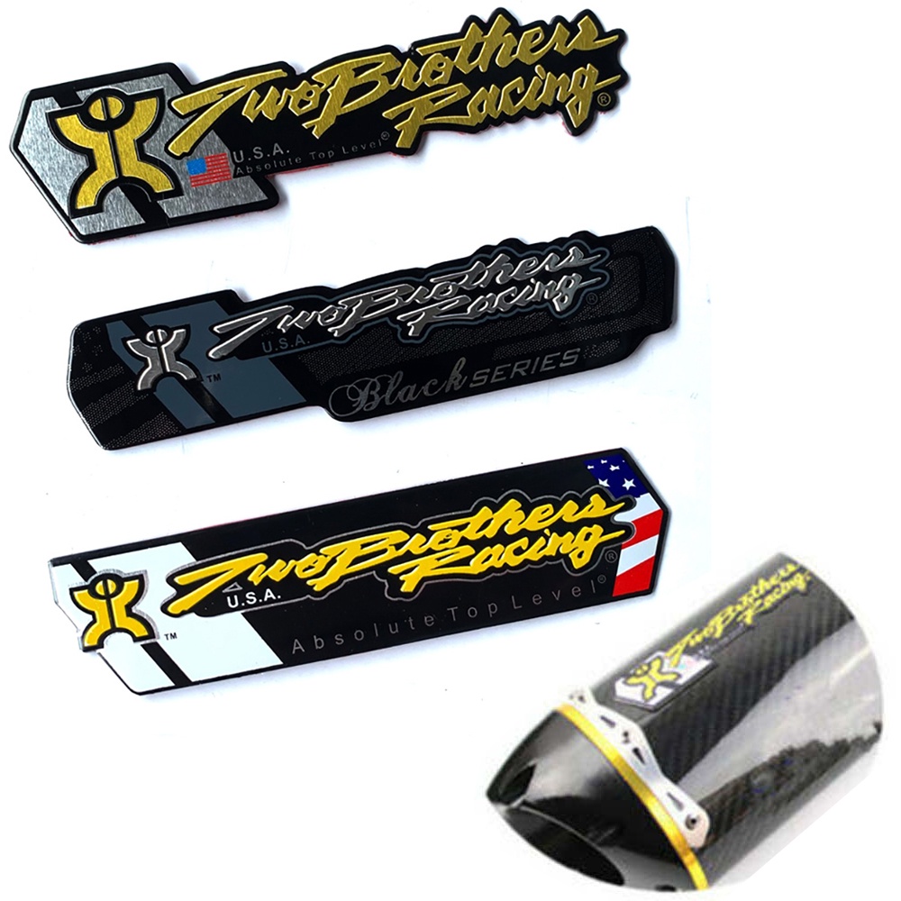Motorcycle Exhaust Pipes Decal Sticker 3D Heat-resistant Muffler Decals ...