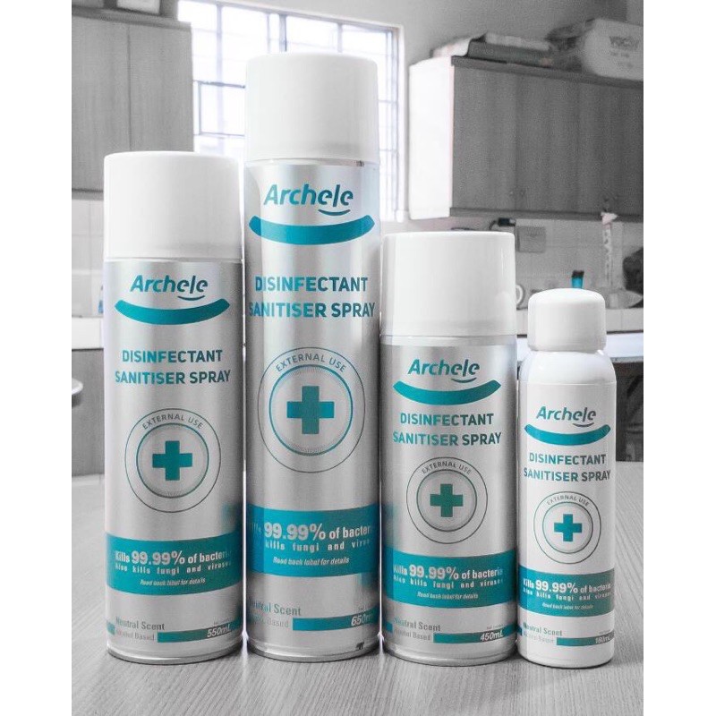 450ml Archele Disinfectant Spray | Shopee Philippines