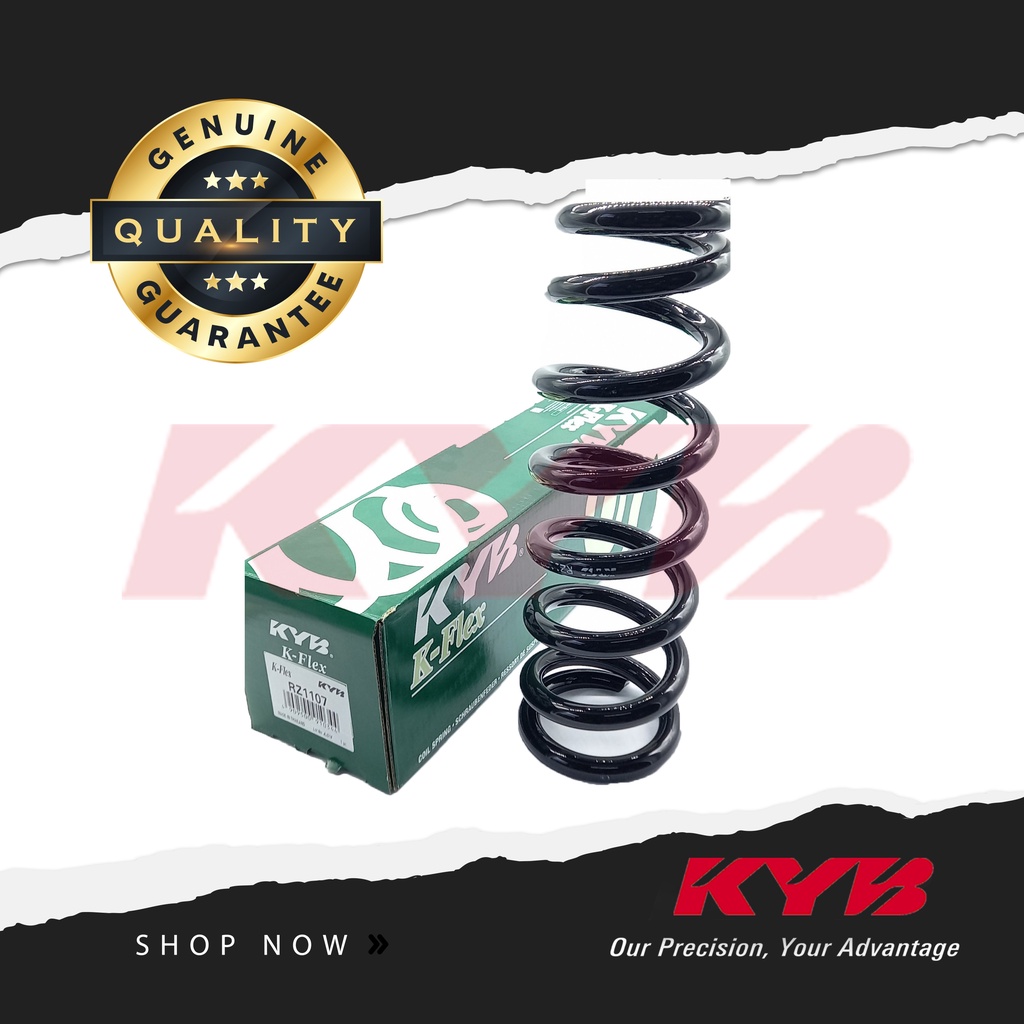 KYB KAYABA (2pcs) K-Flex Coil Spring (Front) for Toyota Fortuner and ...