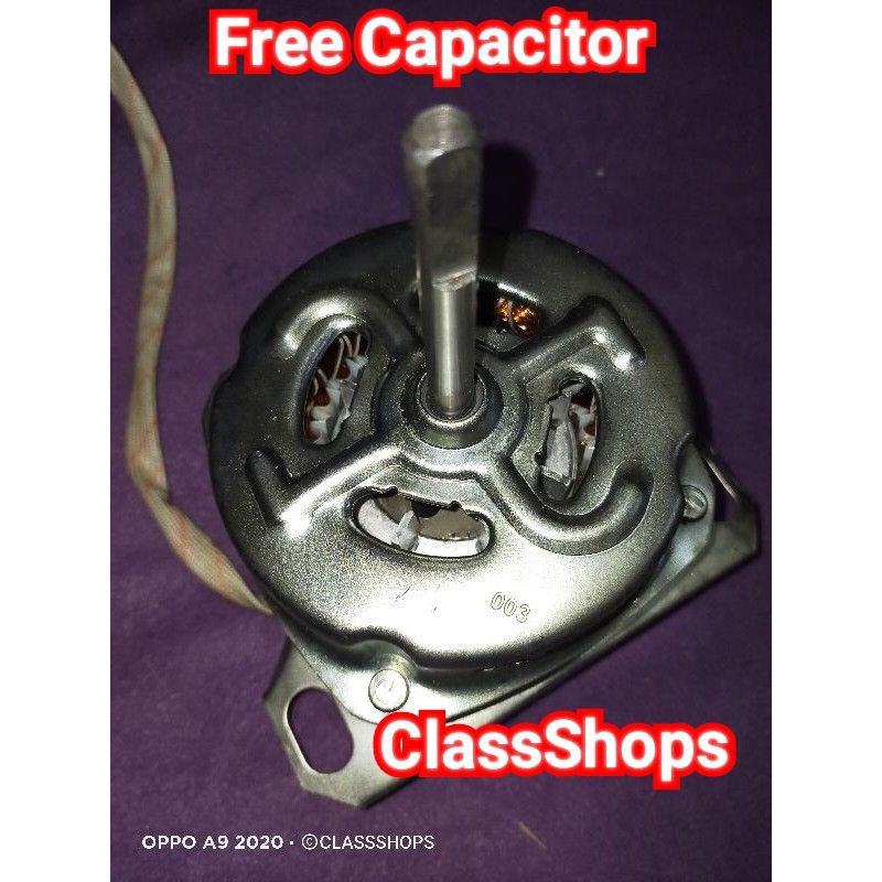 Wash Motor for Giga Sharp Washing Machine 10 and 12mm/Copper | Shopee ...