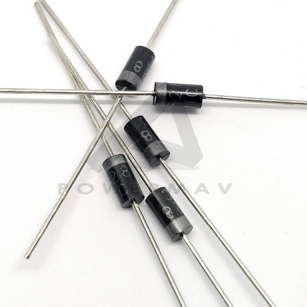 original 5pcs sf28 diode F28 Super Fast Rectifier Diode 2A 600V DO-15 ...