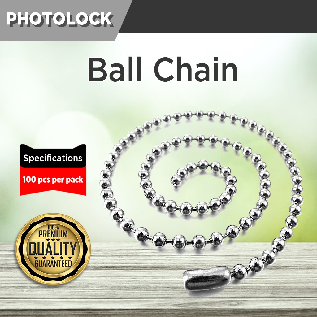 QUAFF Ball Chain (100 pcs per pack) | Shopee Philippines