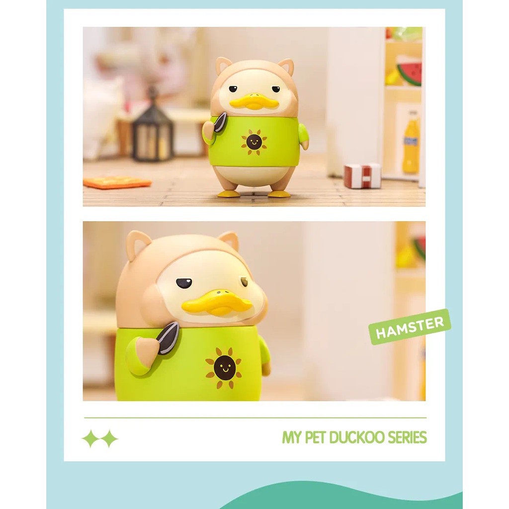 [Genuine] DUCKOO Pet story series blind box POP MART doll Cute Figures ...