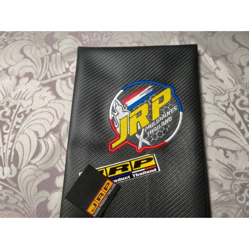 JRP seat cover circle logo Carbon embroidery logo | Shopee Philippines