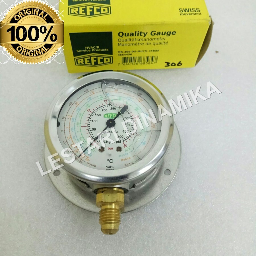 Refco 306 Pressure Gauge High | Shopee Philippines