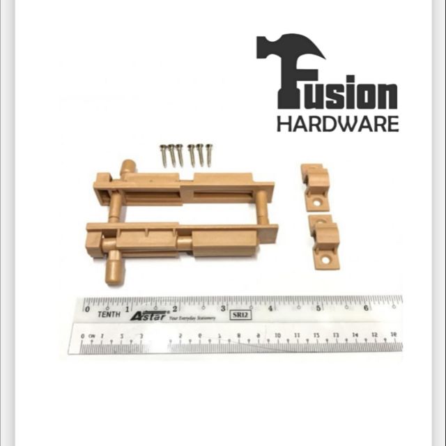 Wiraplus Plastic PVC Door Lock 2 in 1 Selak Pintu | Shopee Philippines