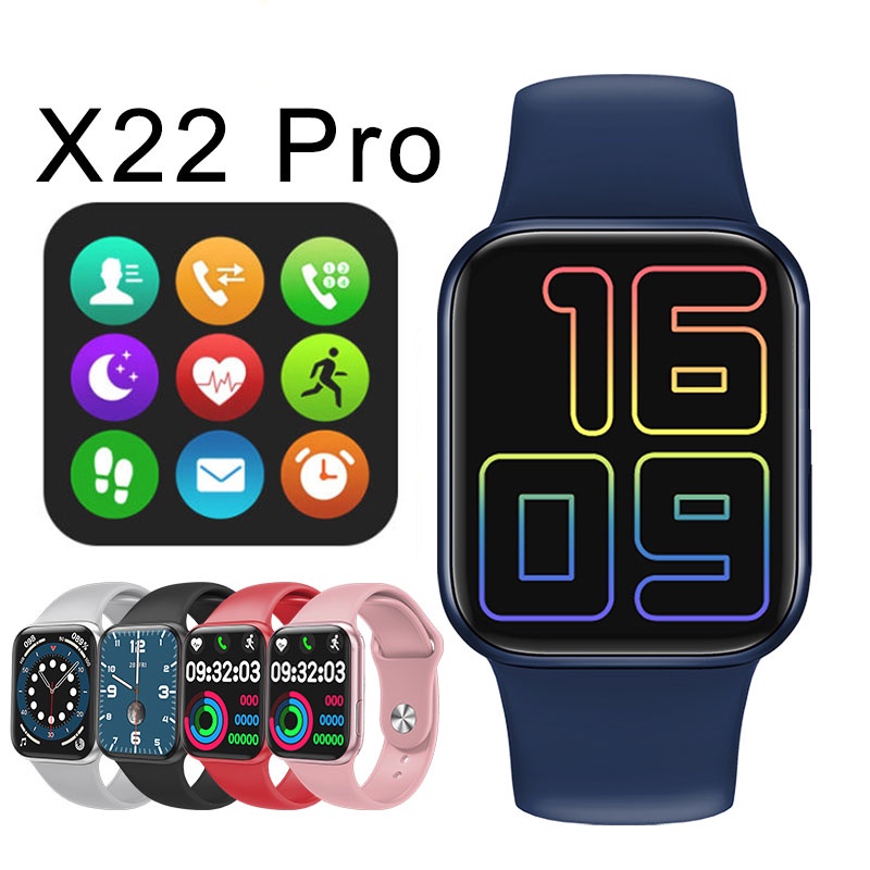 X22 Pro Smart Watch Wireless Charging Bluetooth Monitor Smartwatch X22 ...