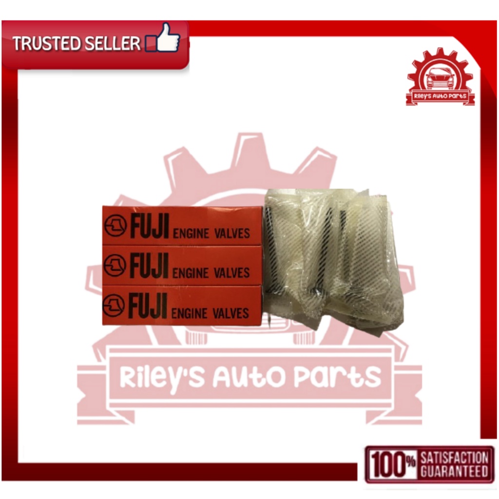 FUJI ENGINE VALVE SET(12pcs) FOR MITSUBISHI LANCER 4G13/4G15 12Valve ...