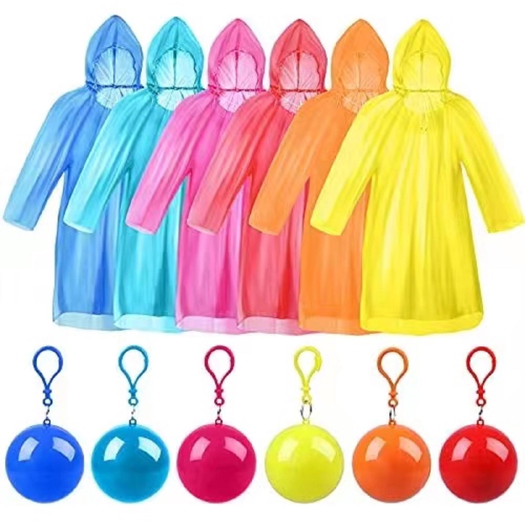 Buzz PORTABLE RAINCOAT CARRYING BALL POCKET WITH HOOK WATERPROOF ...