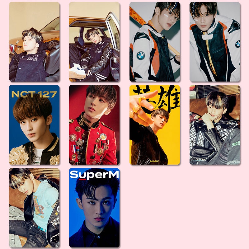 Mark Card Sticker, NCT DREAM, Super M, Card Sticker DIY, 10pcs/set KPOP ...