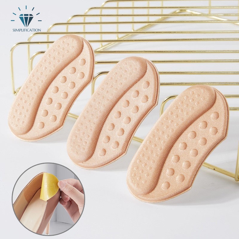 1 Set Women High Heels Anti-Friction Thick Foot Heel Pads/ Comfortable ...