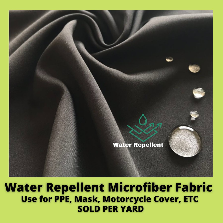 Microfiber Water Repellent Repellant Fabric Tela | Shopee Philippines