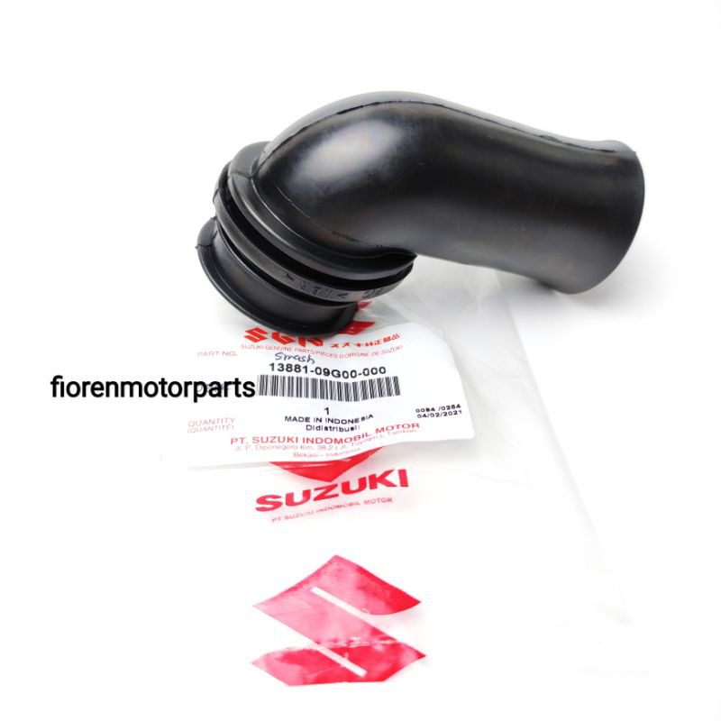 SUZUKI SMASH AIR FILTER BOX RUBBER. SHOGUN 125 13881-09G00-000 ORIGINAL ...