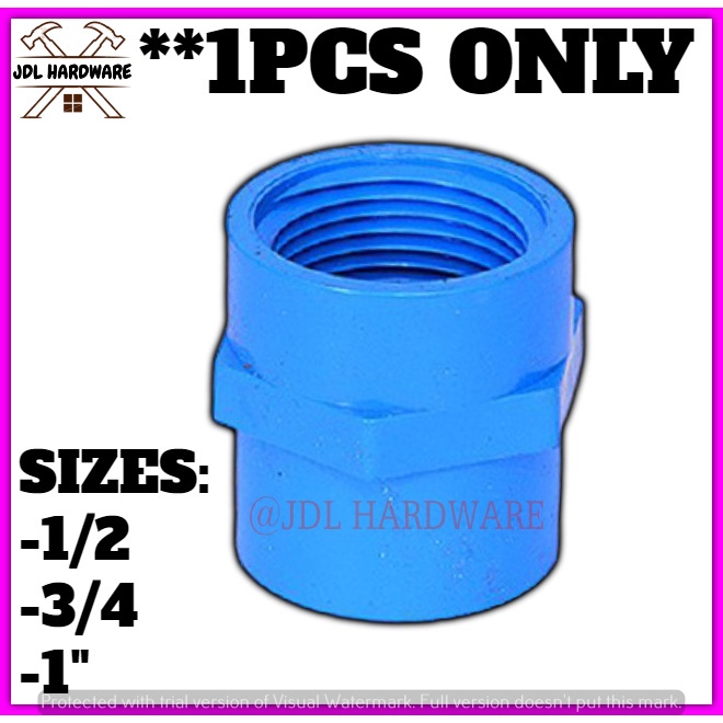 3212 1PCS PVC Female Adapter PVC Internal Threaded Joint Direct Inner ...