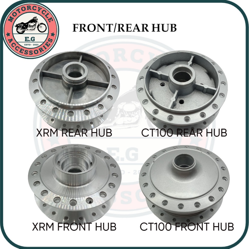 Shark king Front/Rear Hub for Ct100/XRM/TMX155/TMX125 | Shopee Philippines