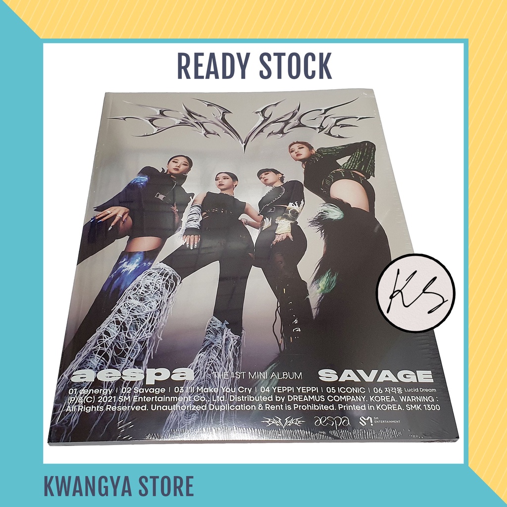 Aespa - Savage (1st Mini Album) - Hallucination Quest ver. (Photobook ...