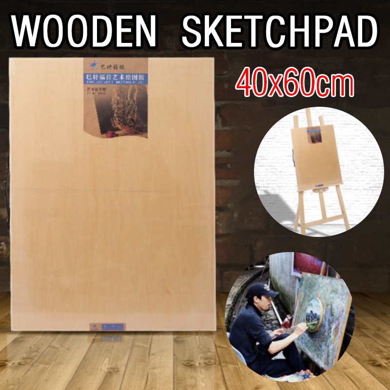 40x60cm wooden drawing board practical art painting sketch easel art ...