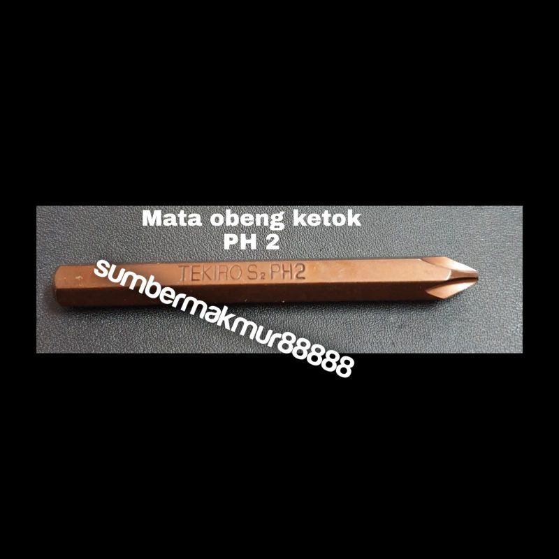 MATA Tekiro PH Tap Screwdriver Bit 2 x 80mm plus (+) | Shopee Philippines