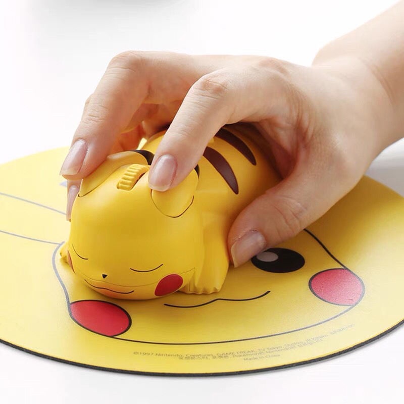 Pokemon Pikachu Original Wireless Bluetooth Mouse Wireless USB 2.4G ...