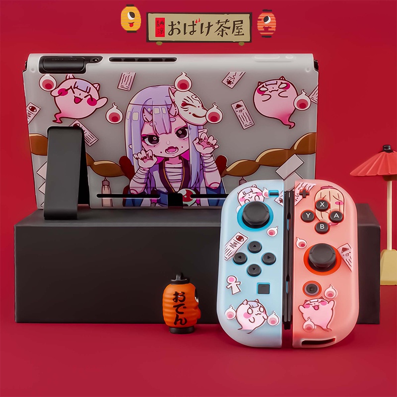 [Ghost Girl] Cute Switch OLED Case for Nintendo Switch & OLED, Nintendo ...