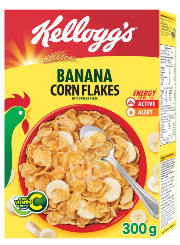 Kelloggs Banana Corn Flakes 300G | Shopee Philippines