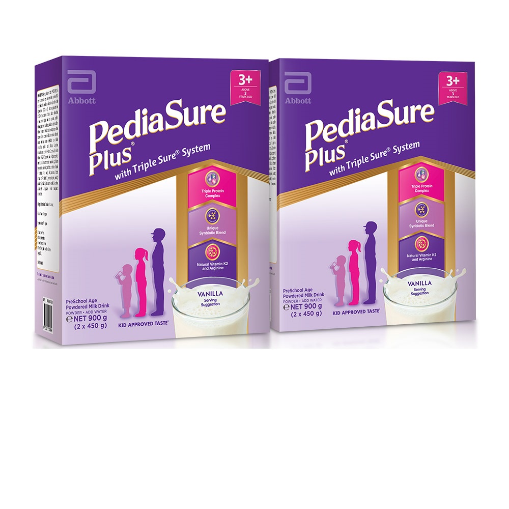 Pediasure Plus 3+ Vanilla 900g for Kids Above 3 Years Old Powdered Milk ...
