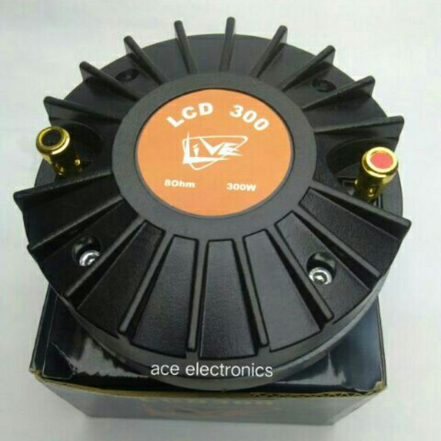 Quality LIVE LCD 300 watts Tweeter/ Driver Unit/ Compression | Shopee ...