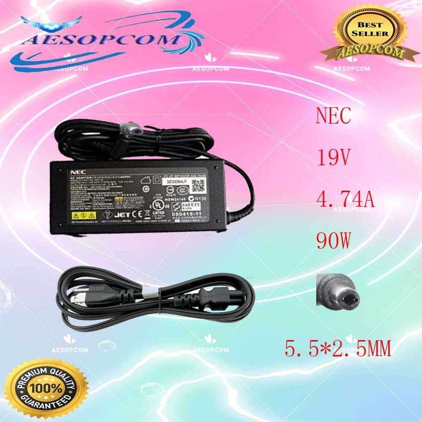 laptop charger for NEC 19V 4.74A 90W | Shopee Philippines