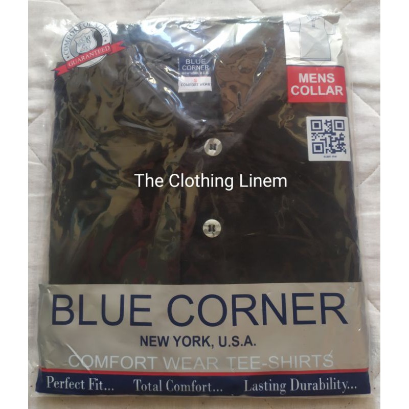 Blue Corner Polo Shirt for Men - Black | Shopee Philippines