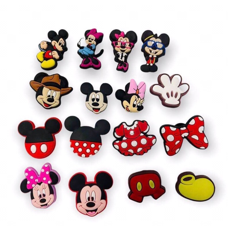 disney mickey mouse jibbitz for crocs | Shopee Philippines