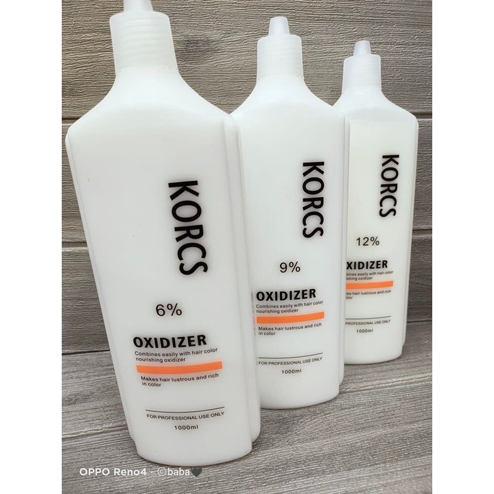KORC'S HAIR OXIDIZER/OXIDIZING CREAM 1000ML | Shopee Philippines