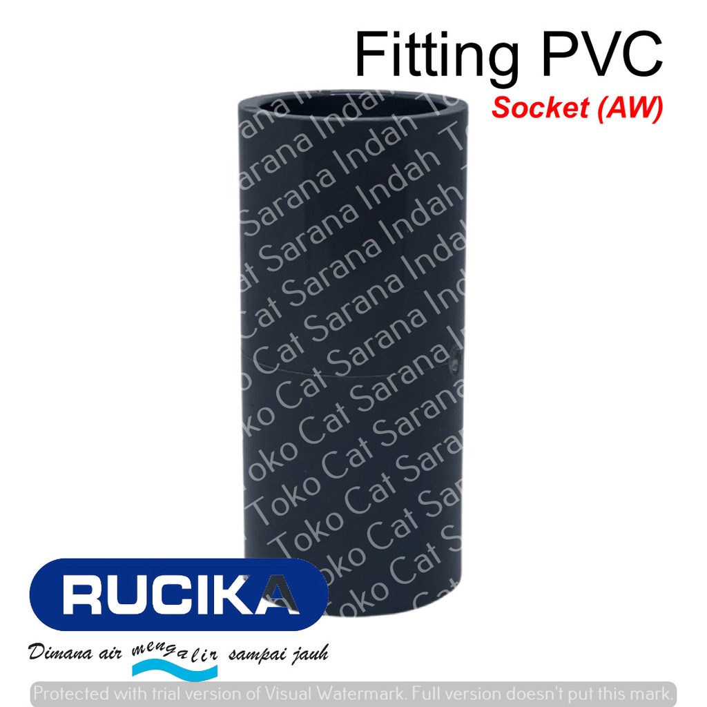 Rucika AW SOCKET/RUCIKA AW PVC Pipe Connection/RUCIKA AW PVC SOCKET SOK ...