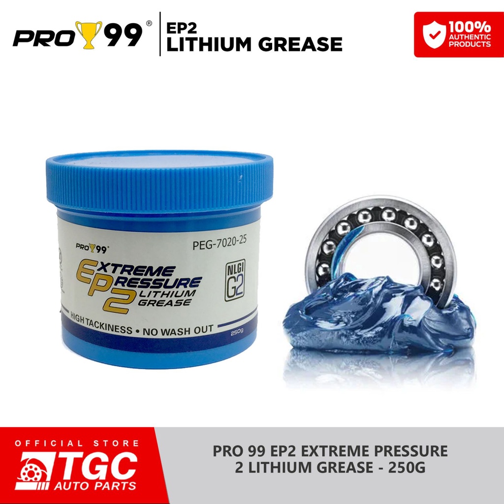 Pro 99 Xtreme Preassure Lithium Grease EP2 250ml | Shopee Philippines